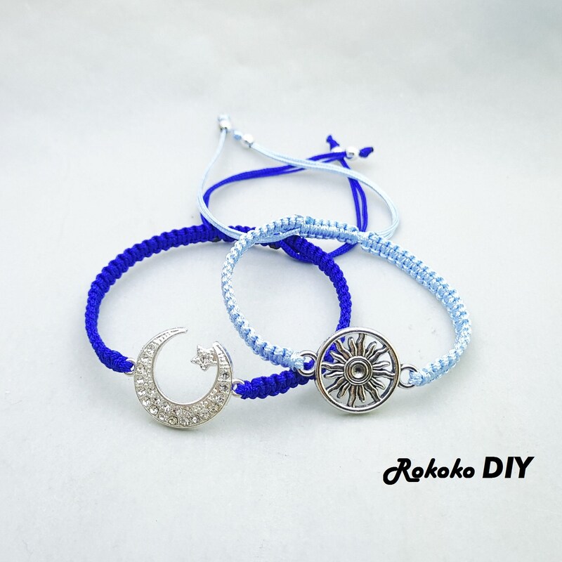 Sun and Moon Bracelet - Etsy