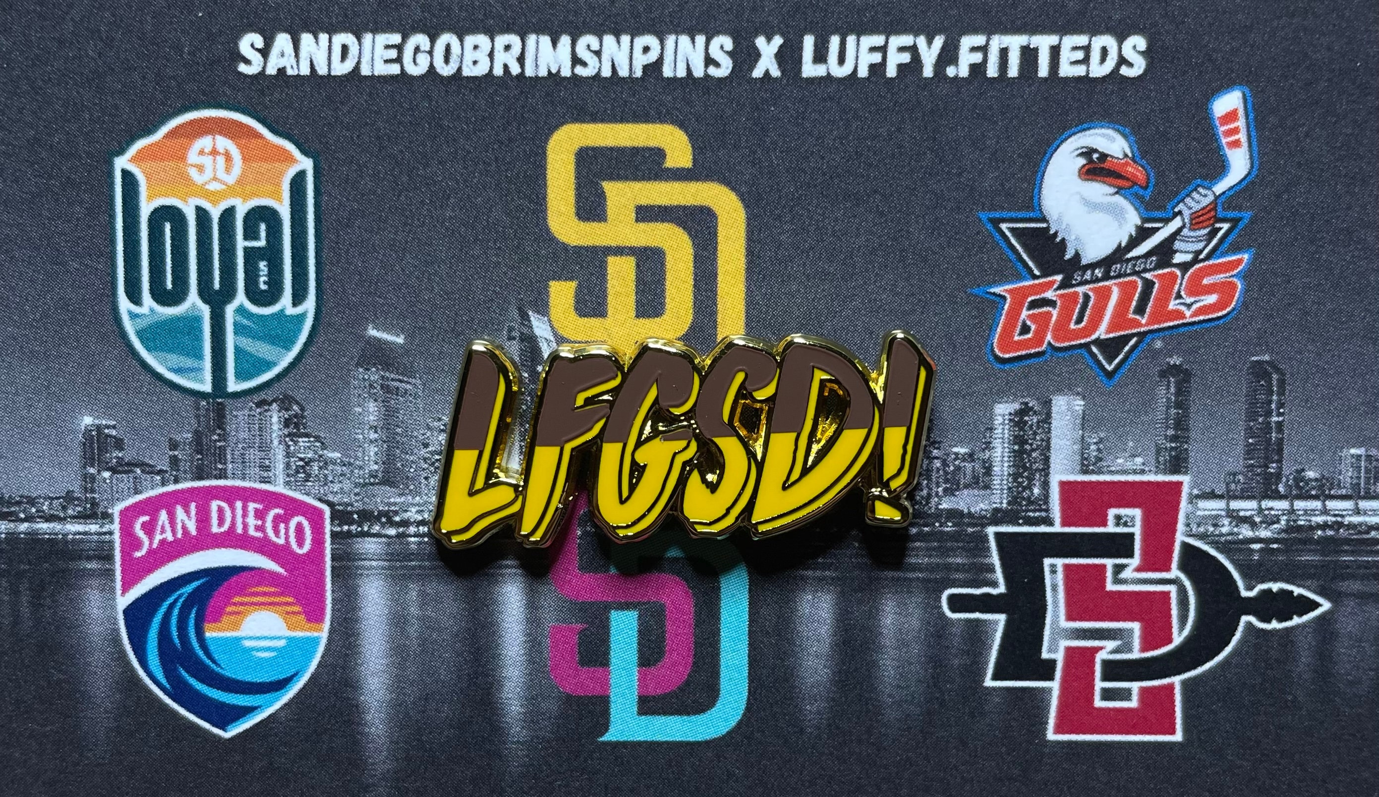 LFGSD Enamel Pins - Etsy