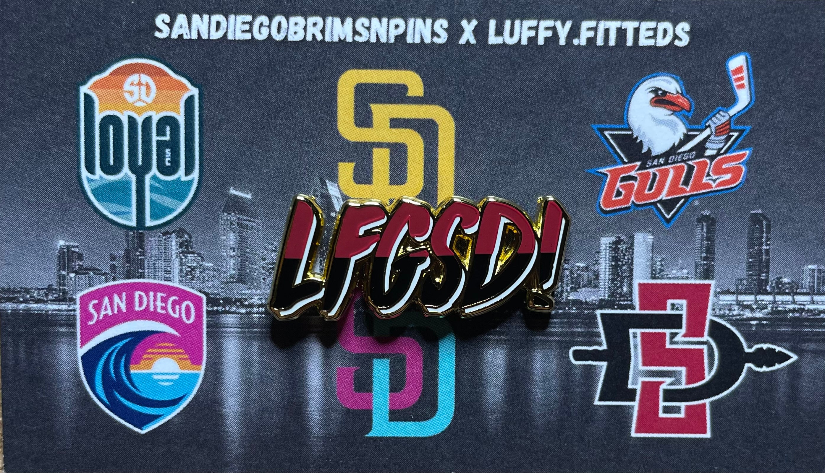 LFGSD Enamel Pins - Etsy