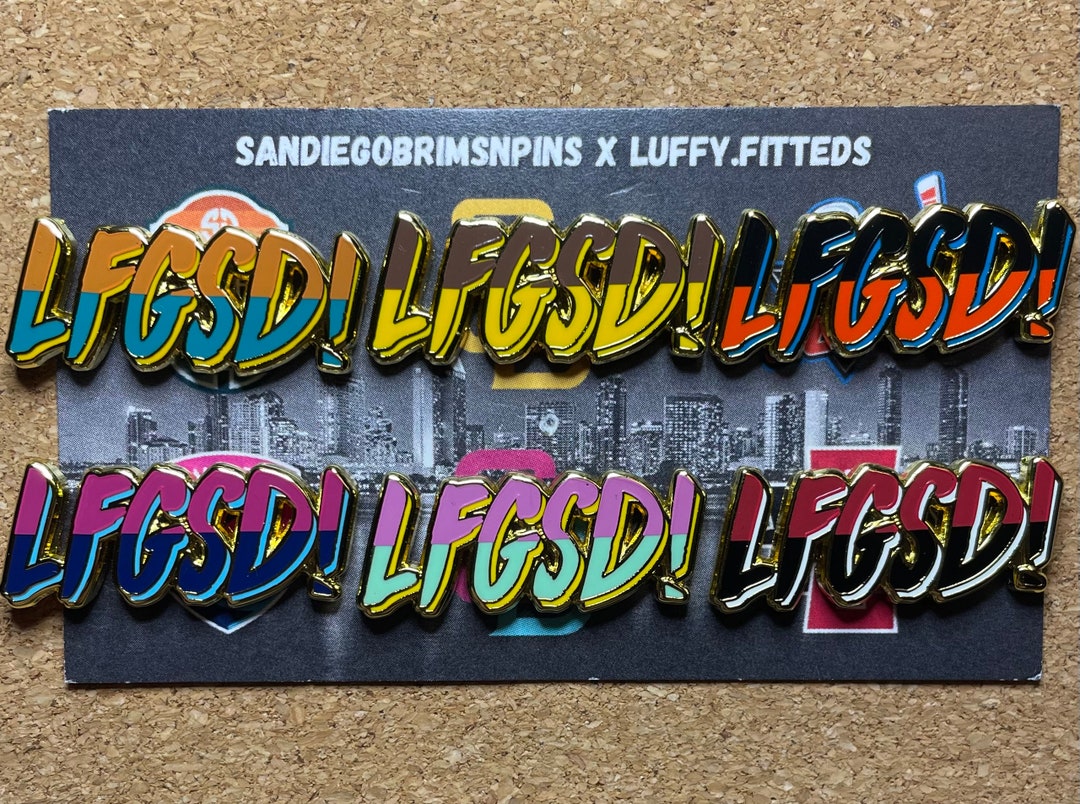 LFGSD! Enamel Pins - Etsy