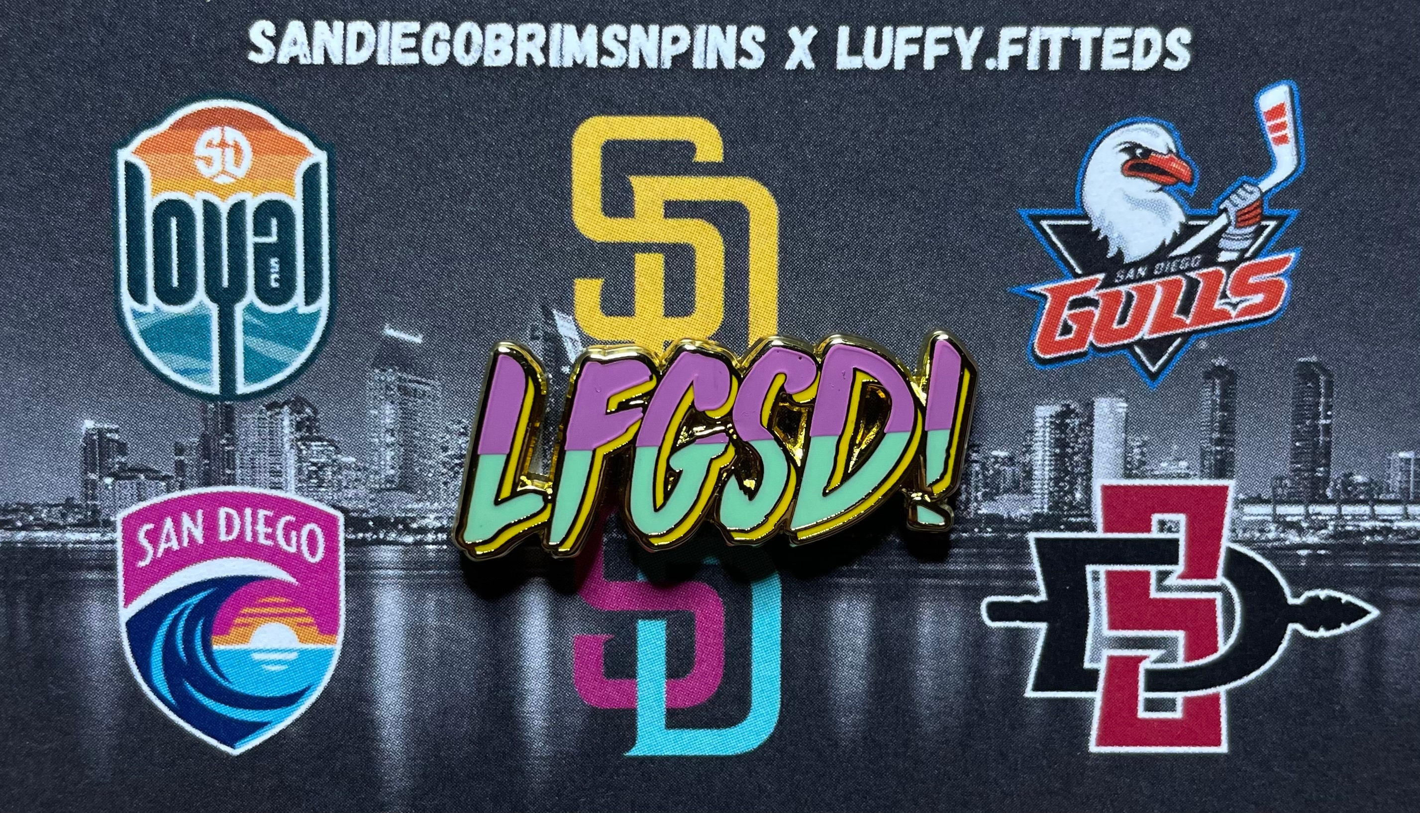 LFGSD Enamel Pins - Etsy