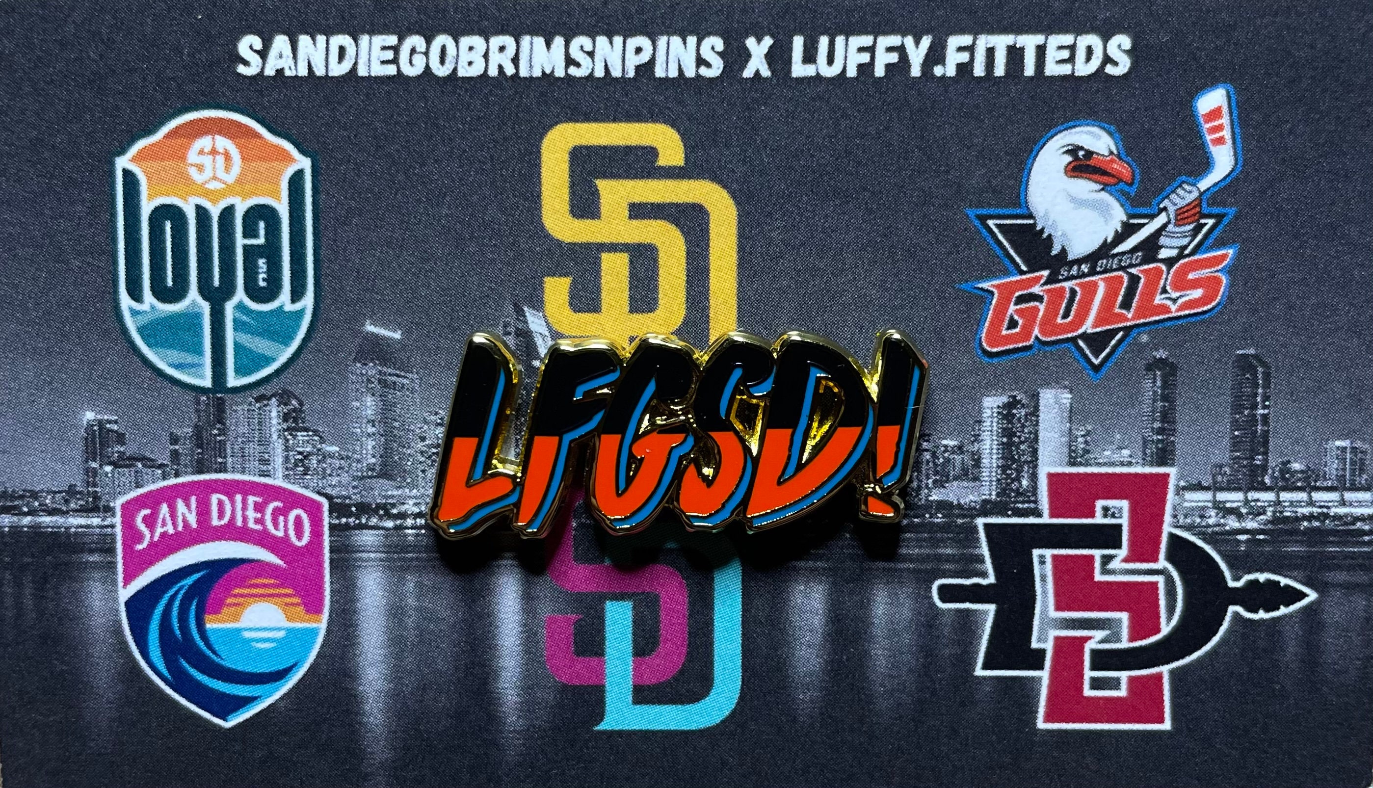 LFGSD Enamel Pins - Etsy