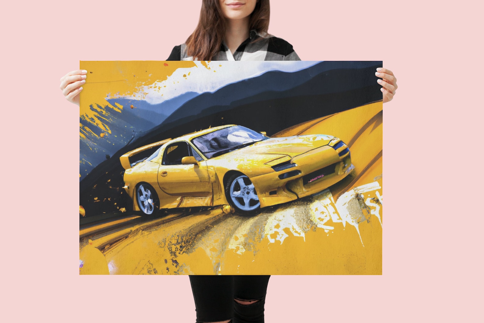 Drift Series Mazda RX7 FD3S Splash Poster - Etsy