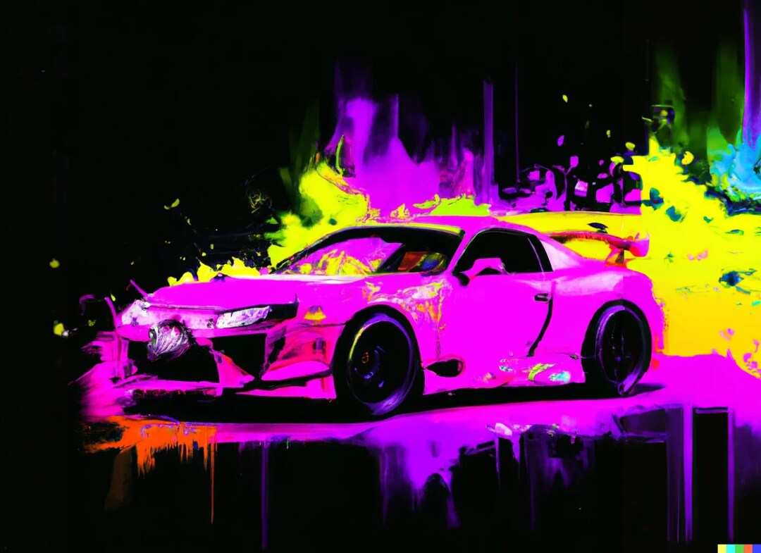 Japanese Tuner Toyota Supra MKIV Splash Poster - Etsy