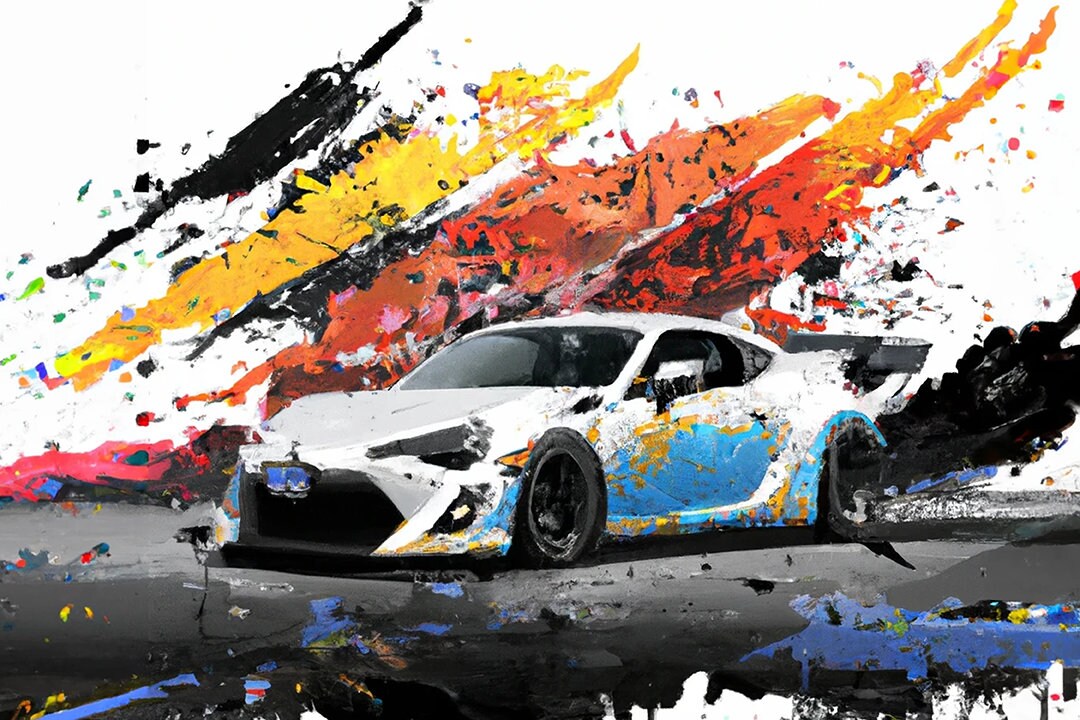 Drift Series Toyota Gr86/subaru BRZ Splash Poster - Etsy