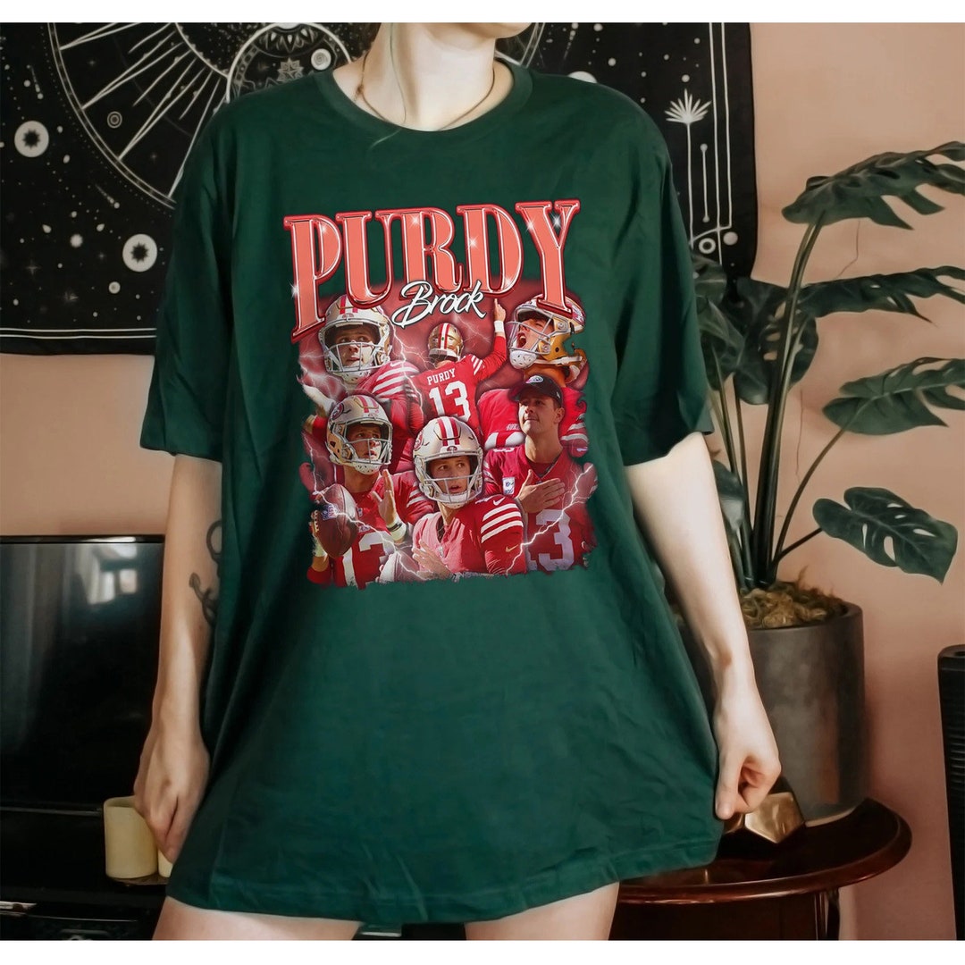 Vintage Brock Purdy Shirt, Football Shirt, Classic 90s Graphic Tee ...
