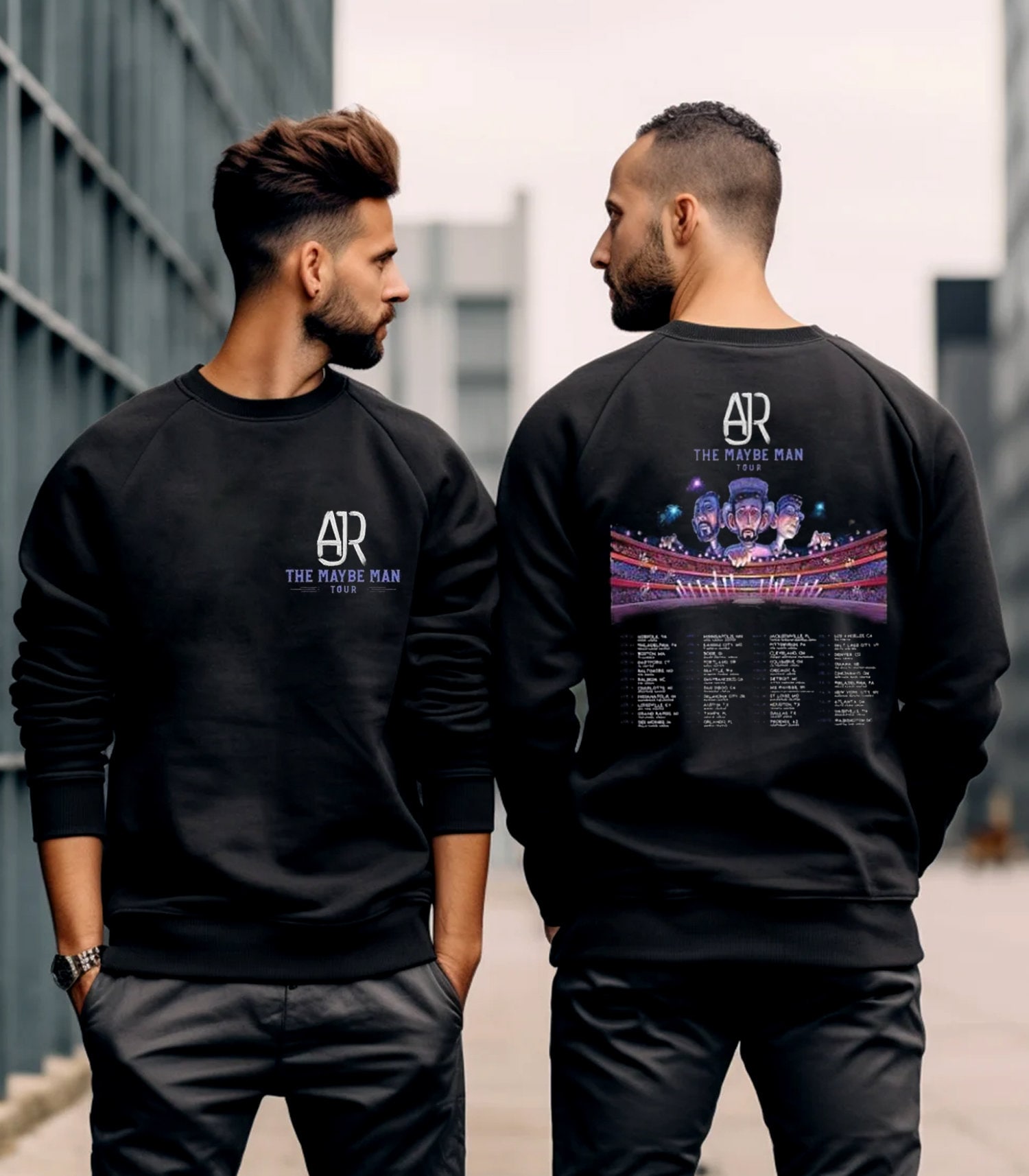 AJR The Maybe Man Tour Shirt, AJR World Tour 2024 Tickets Setlist Shirt ...