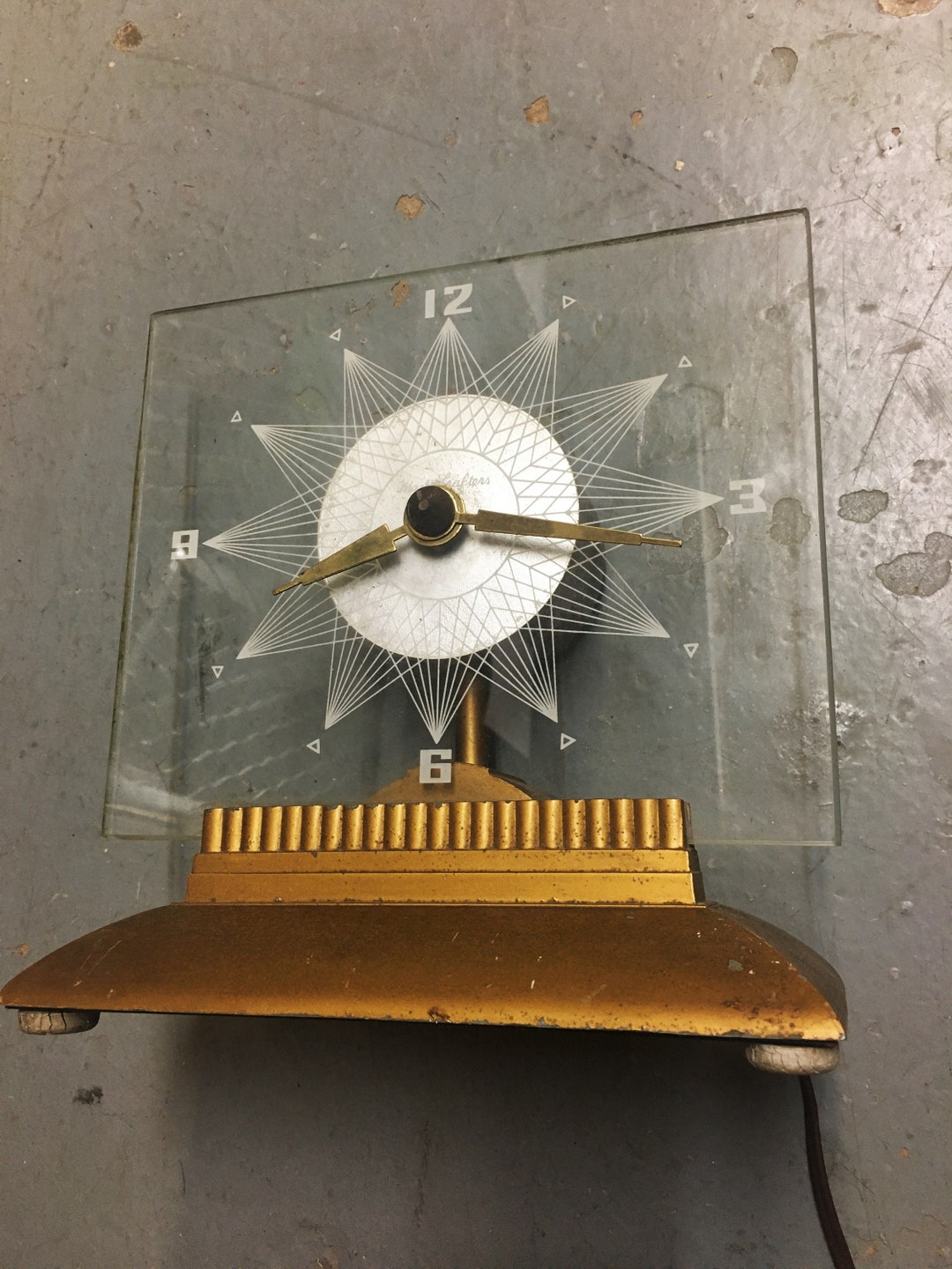 MCM Martin Clock - Etsy