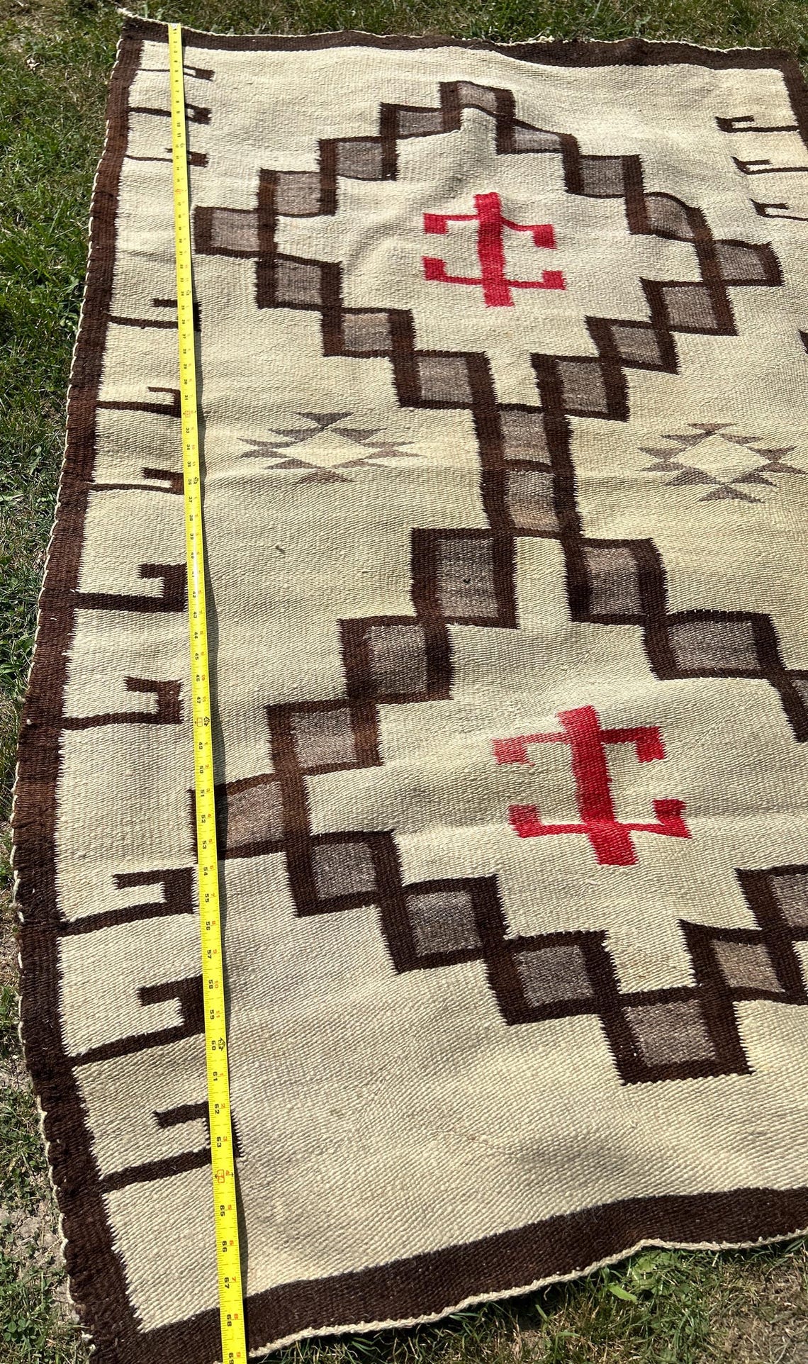 Navajo Wool Rug Vintage - Etsy