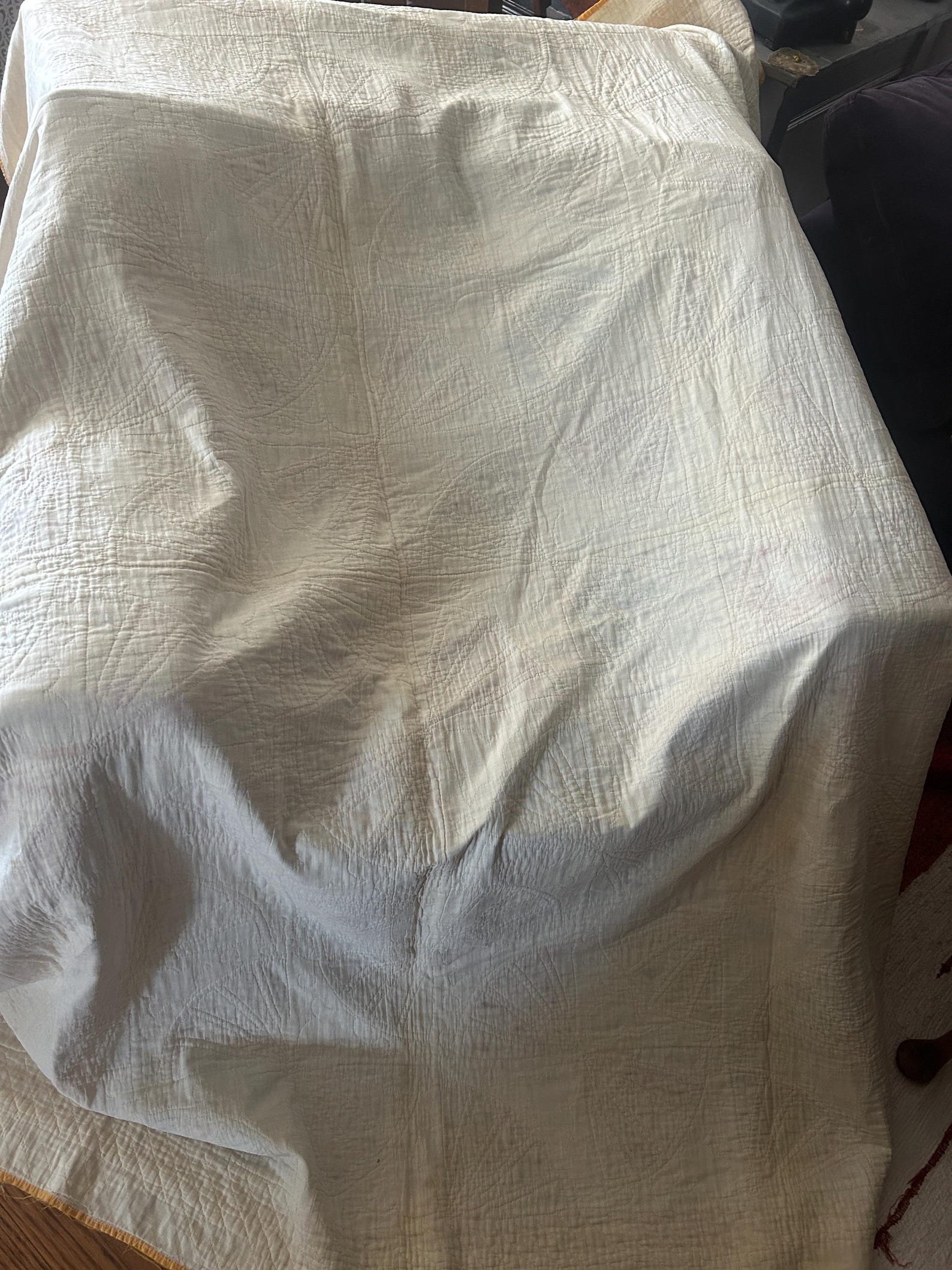 Cotton Fan Quilt Vintage - Etsy