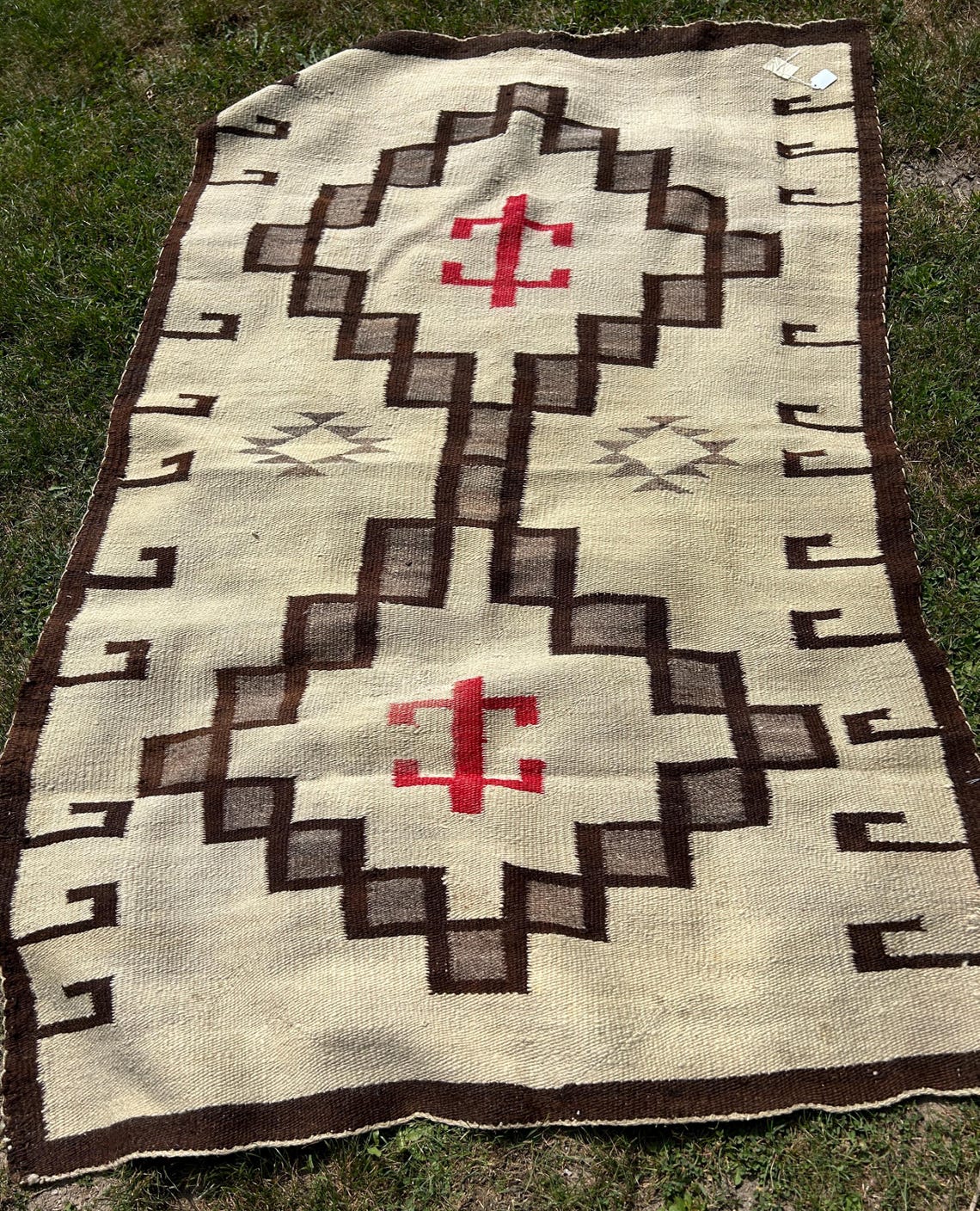 Navajo Wool Rug Vintage - Etsy
