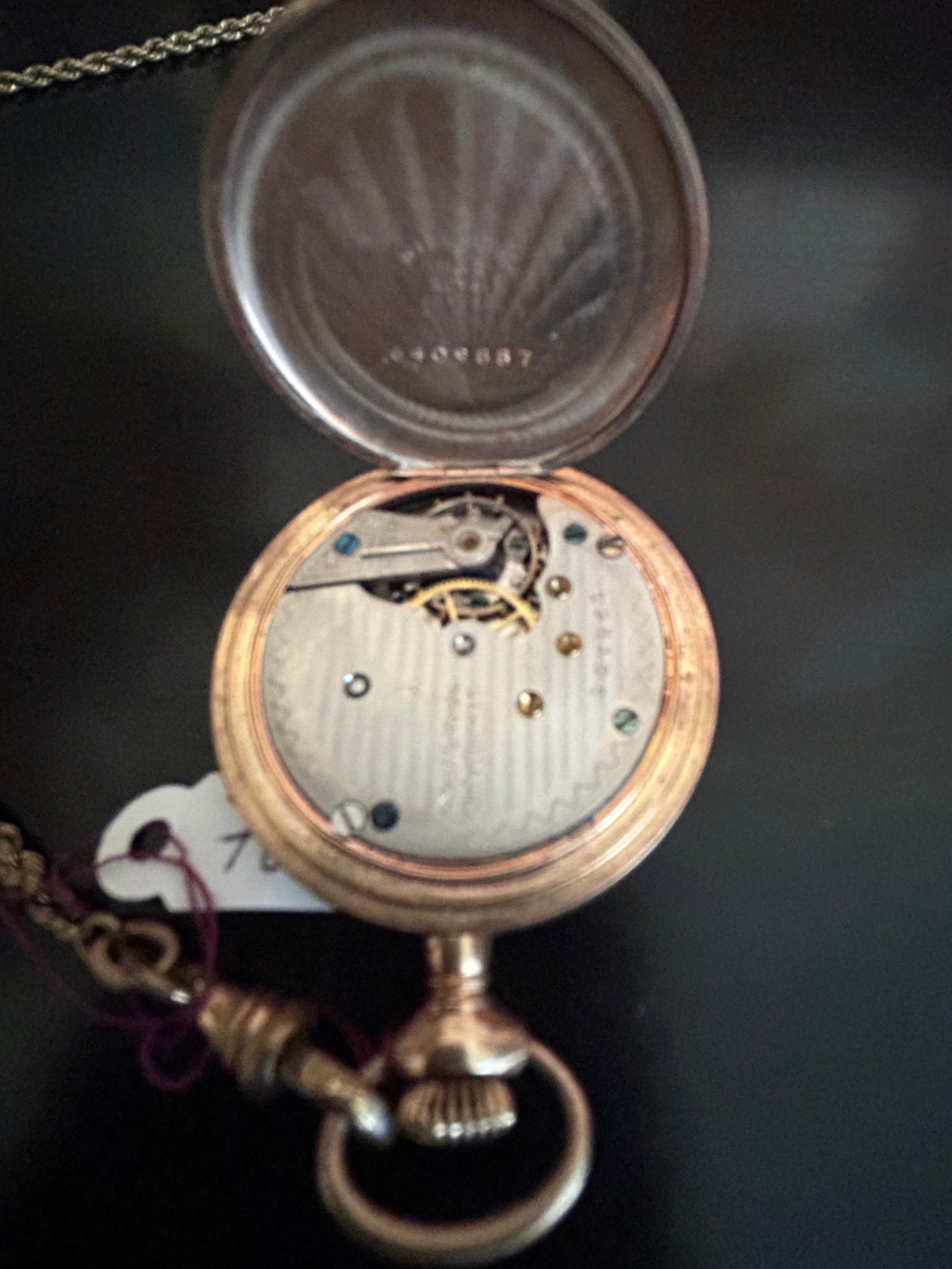 Gold Filled Pocket Watch - Etsy
