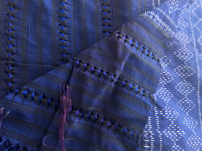 Vintage Silk Mexican Rebozo - Etsy