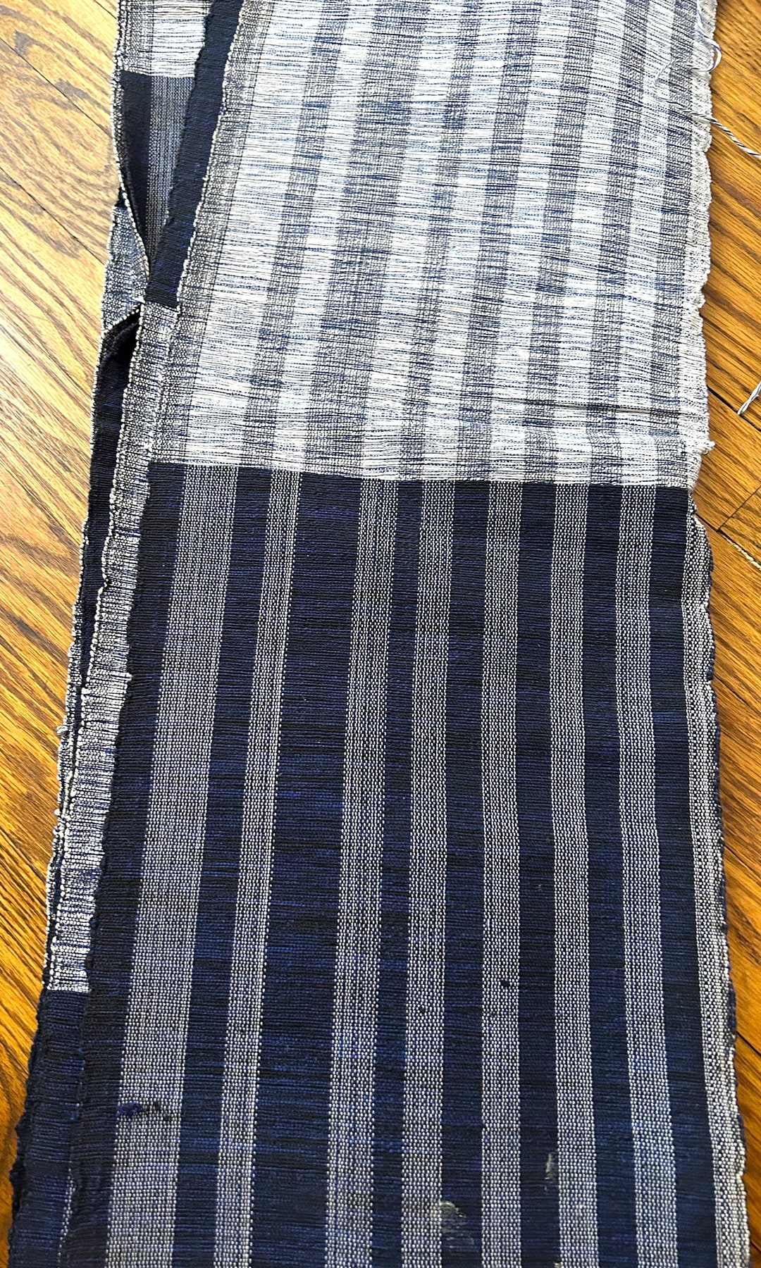 Hand Loomed Manjak Indigo Fabric - Etsy