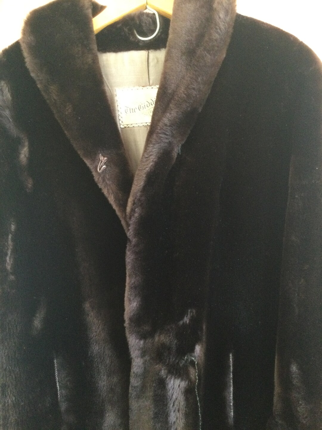 Mint Vintage Mouton Coat - Etsy