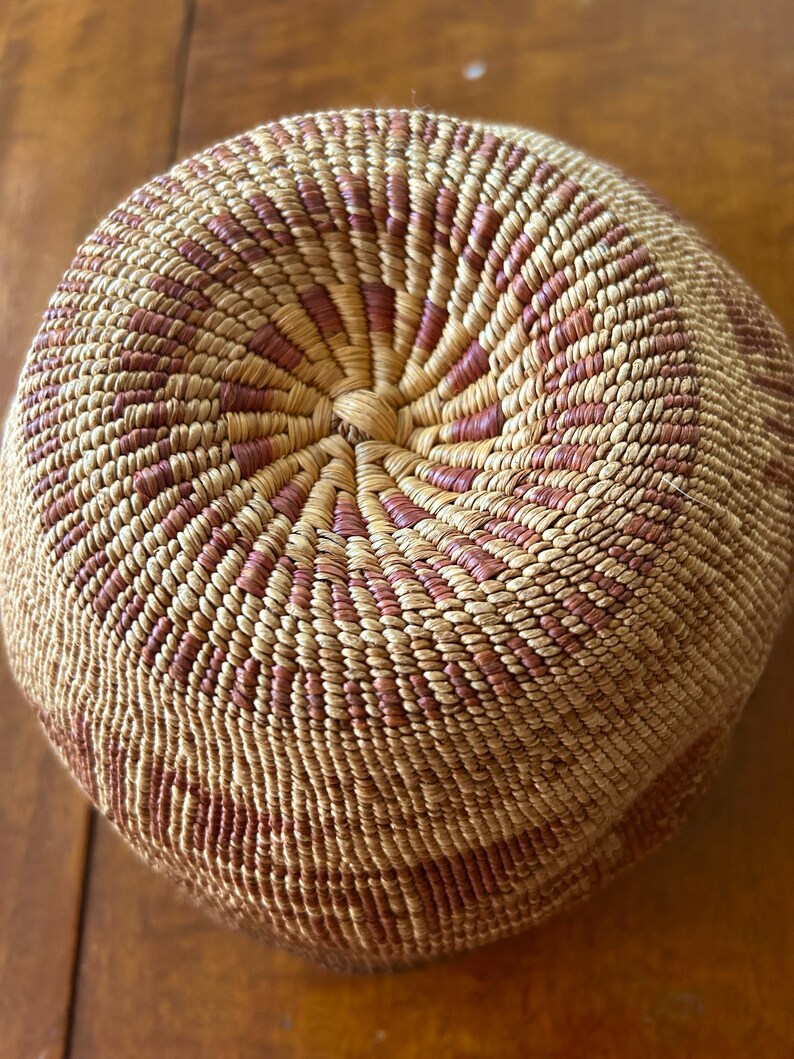 Native American Hand Woven Basket - Etsy