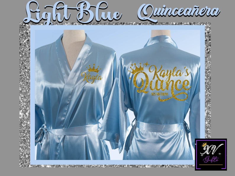 Robe Quinceañera | LIGHT BLUE | Quinceañera Gift - Etsy