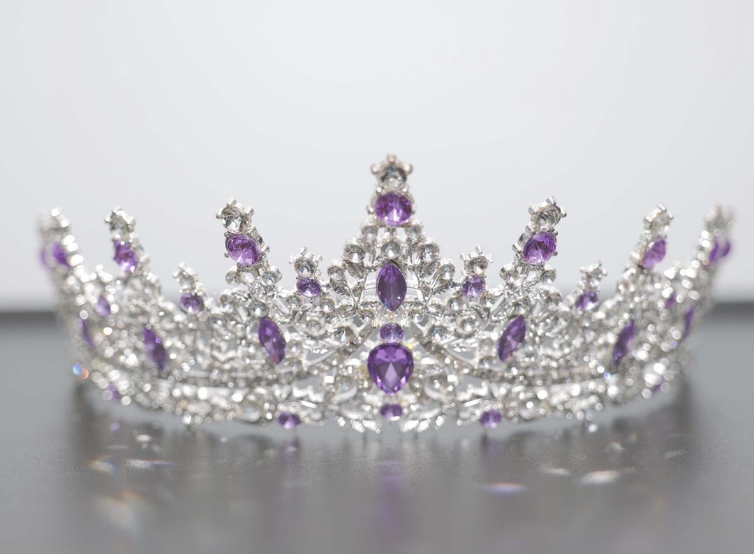 Corona Quinceanera | Lilac | Crown Lilac Bridal Tiara | Quinceanera ...
