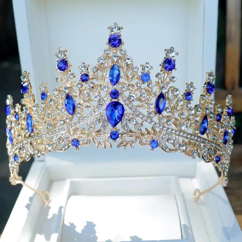Blue Tiara - Etsy