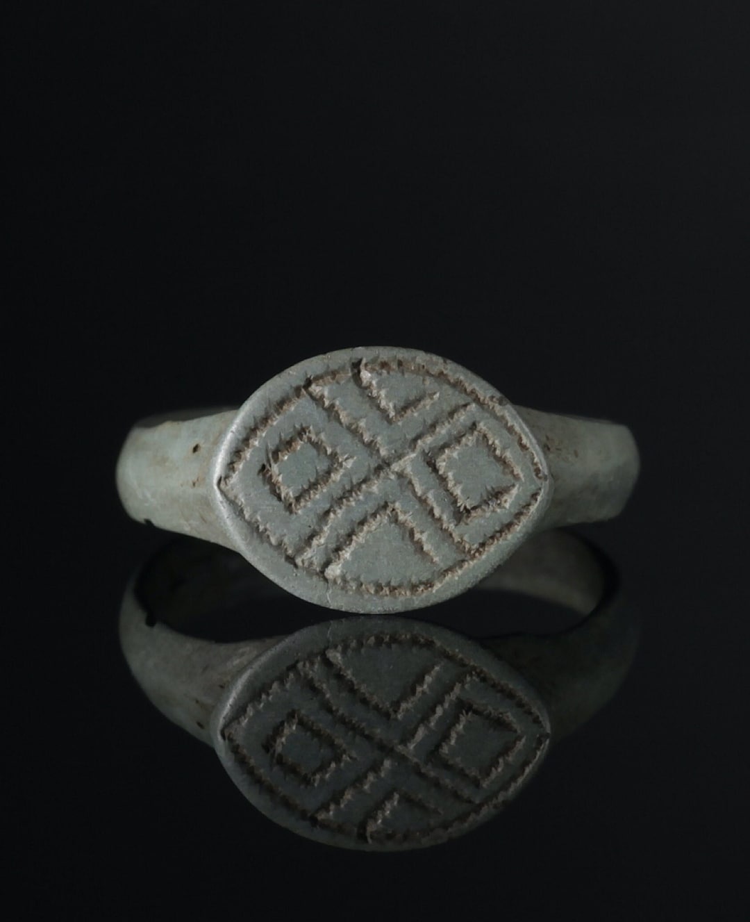 Early Islamic Almond-shaped Signet Ring Genuine Ancient Ring Original ...