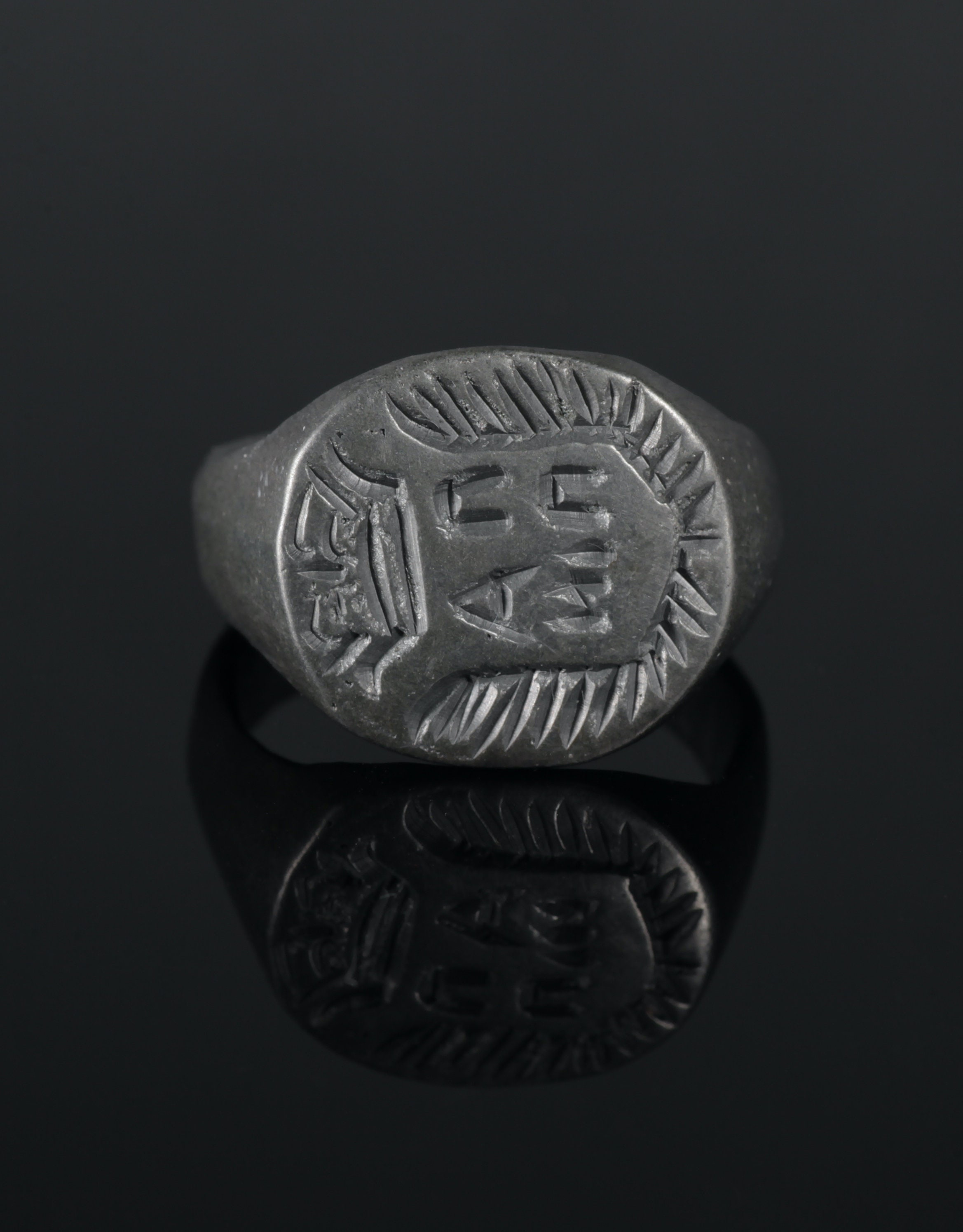 Engraved Antique Signet Ring Vintage Jewelry Antique Unique Ring ...