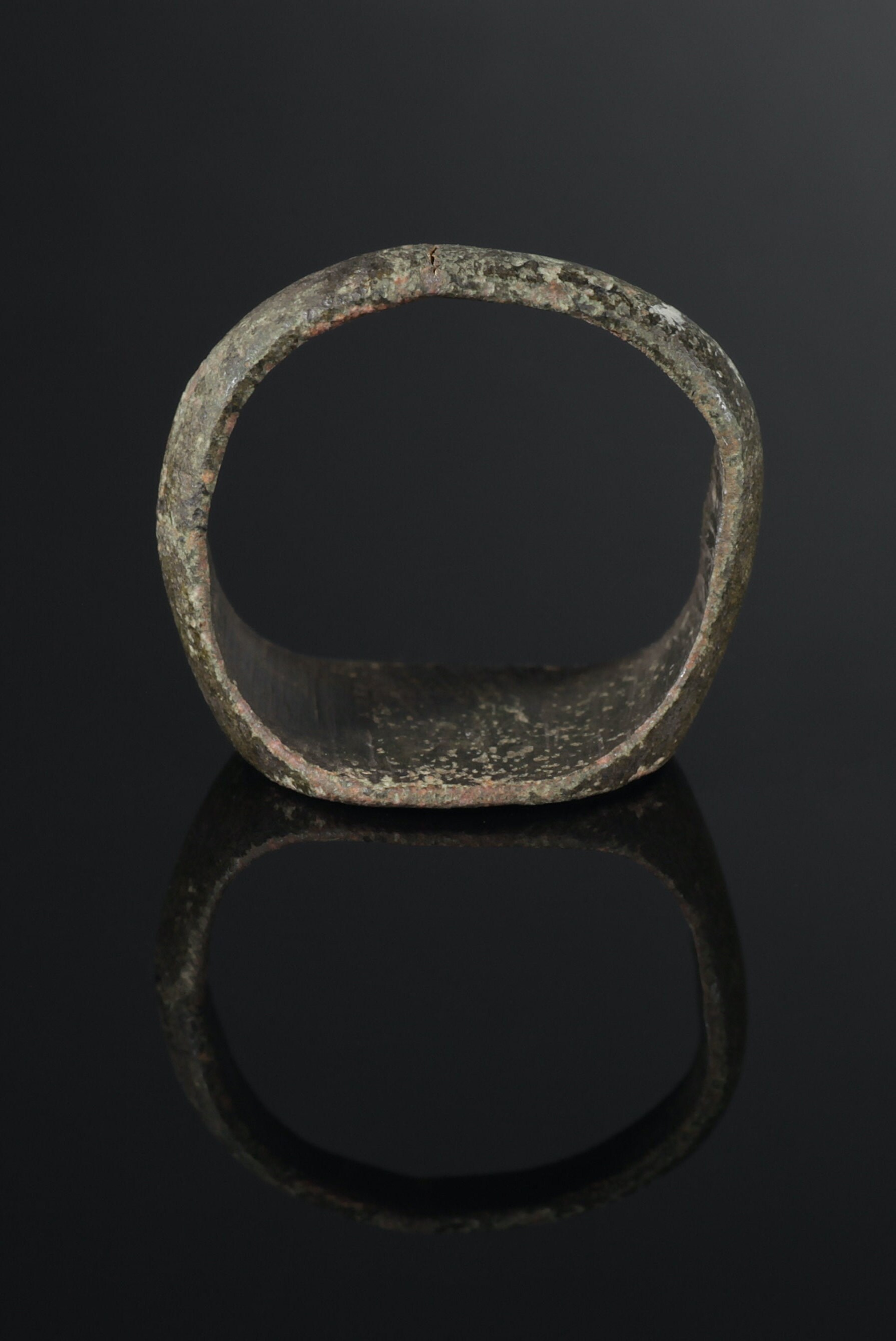 Vintage Bronze Signet Ring Ancient Signet Ring Antique Engraved Rare ...