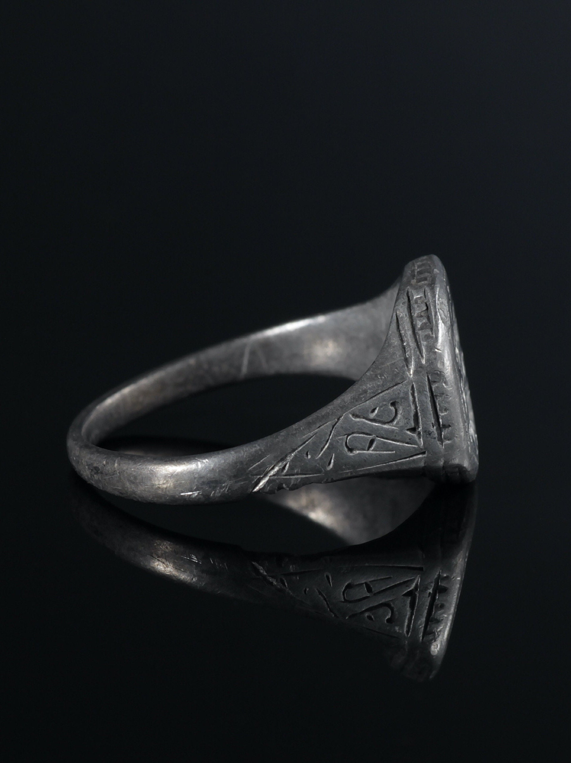 Adam and Eve at the Paradise Tree Ancient Signet Ring Antique - Etsy