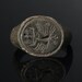 Vintage Bronze Signet Ring Ancient Signet Ring Antique Engraved Rare ...