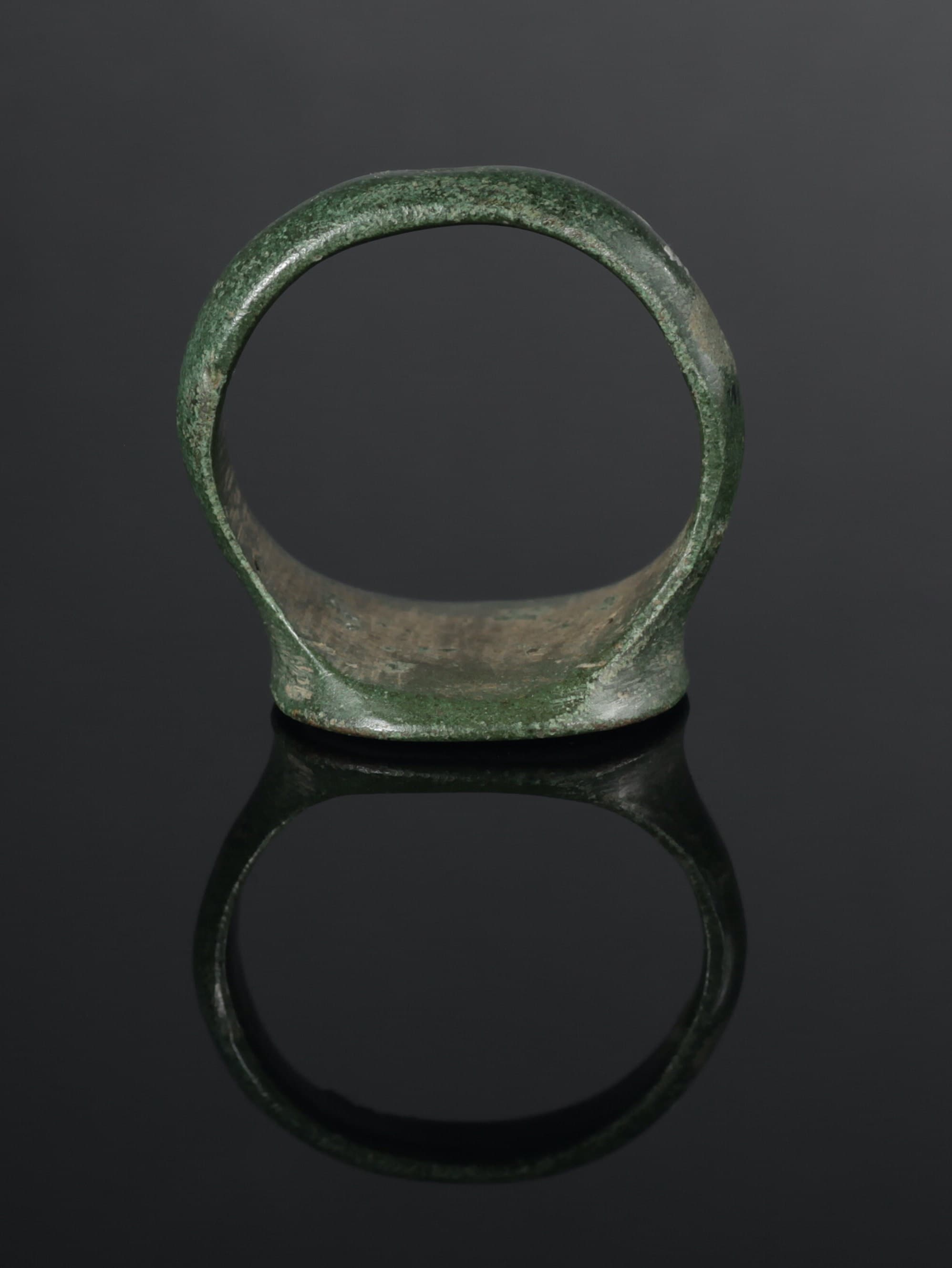 Signet Ring Medieval Bronze Church Vintage Jewelry Unique Ancient Ring ...