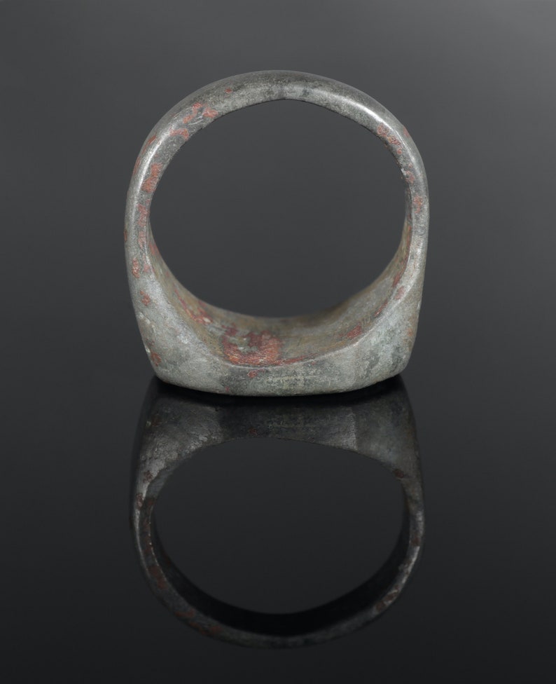 Signet Ring of A Trader With Name Antique Signet Ring With the - Etsy