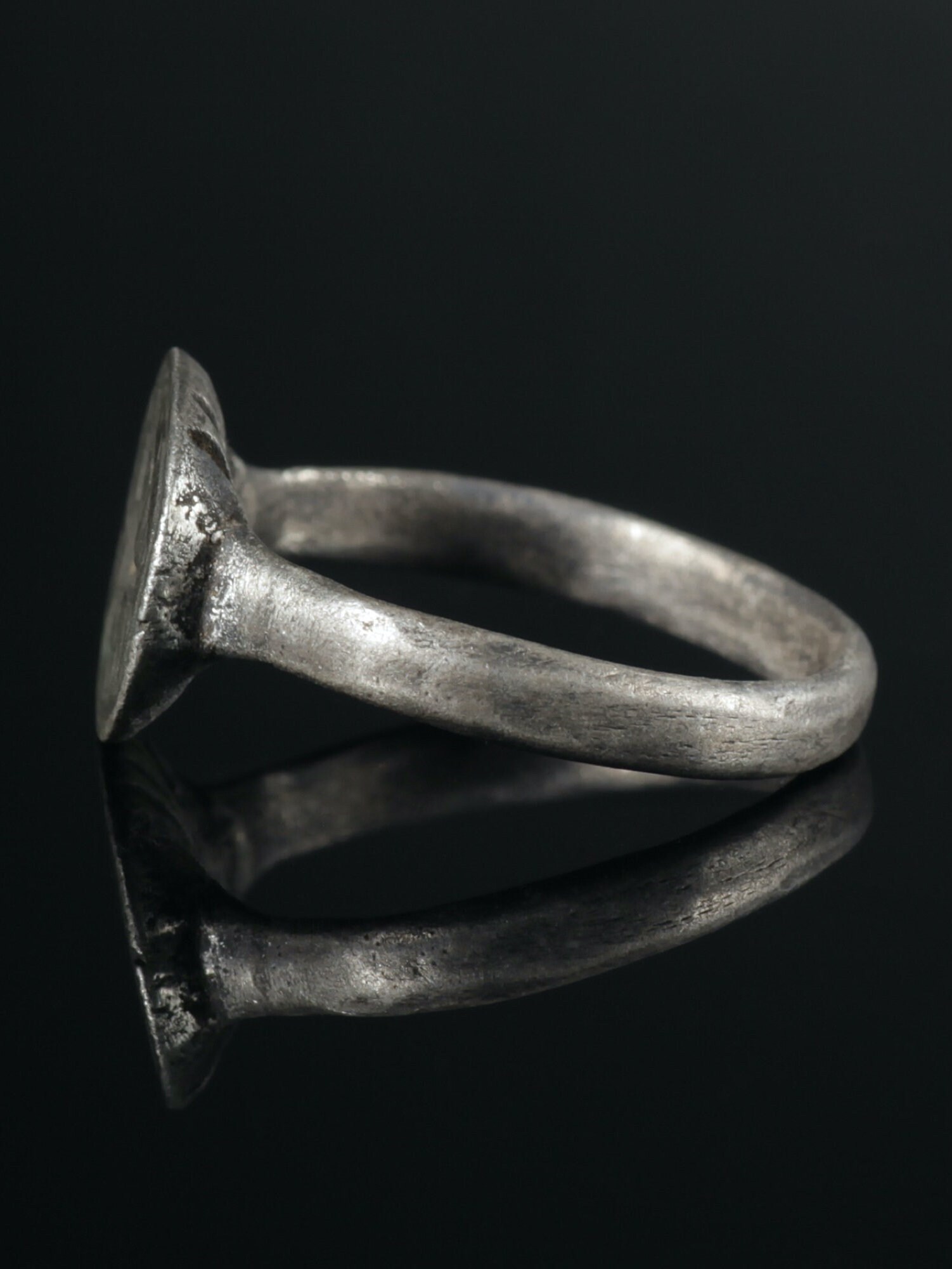 Medieval Artifact Bird in Heraldic Pose Authentic Silver - Etsy