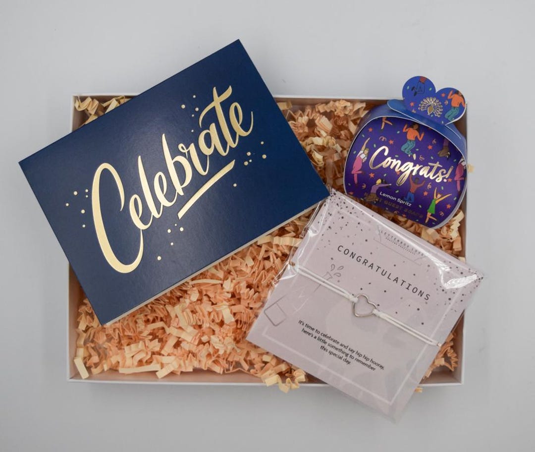 Congratulations Gift Box L Congration Gift - Etsy
