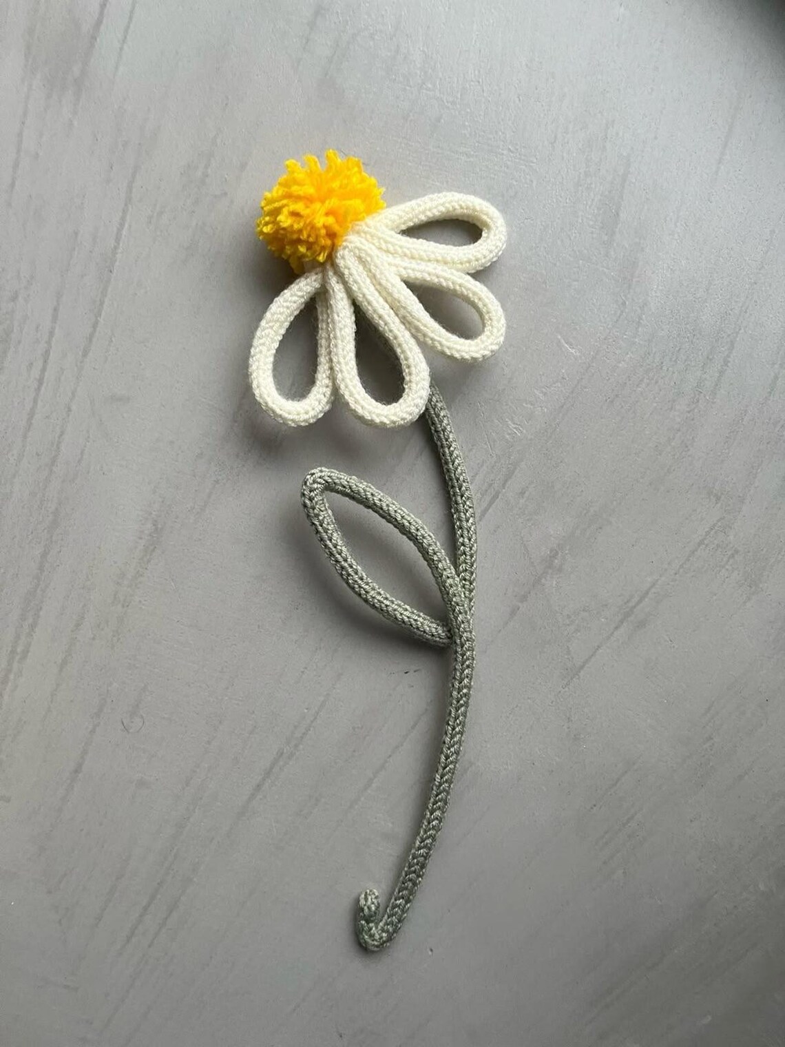 Tricotin Flower Pattern - Etsy