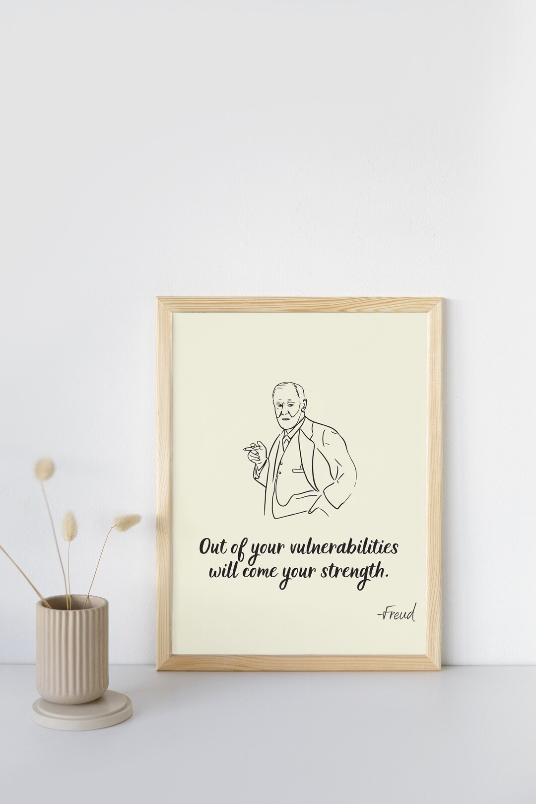 Freud Quote Poster Digital Download Psychiatrist Decor Home Decor ...