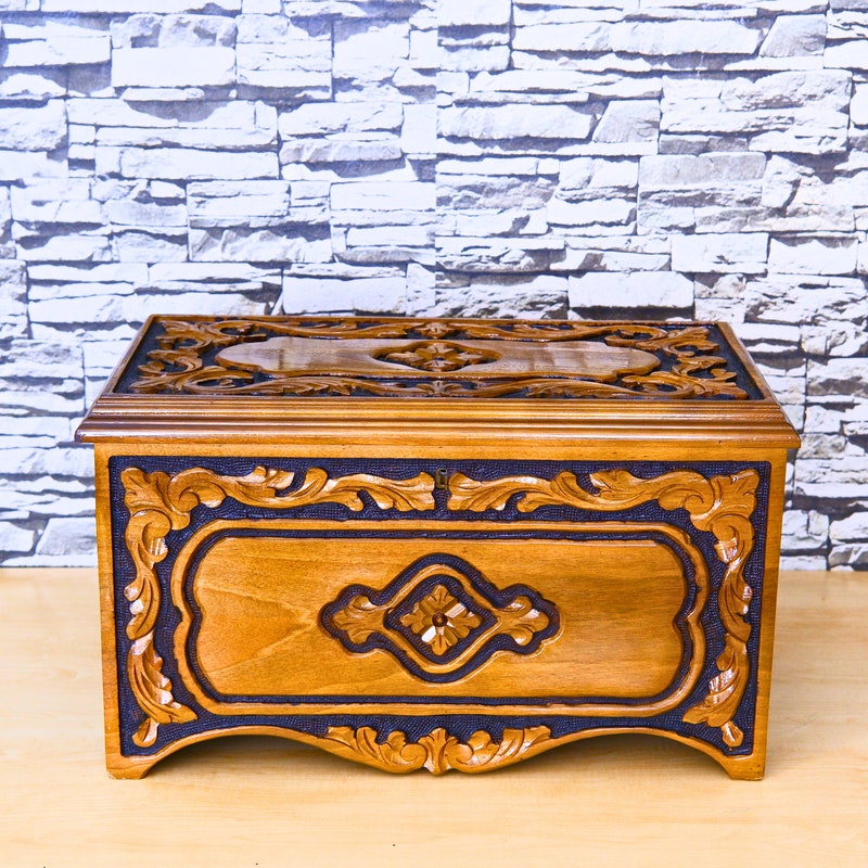 Wooden Chest - Etsy