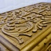 Hand Carved Walnut Wood Trunk – Secret Lock, Decorative Chest - Etsy