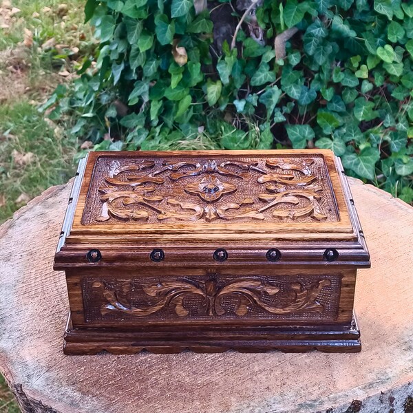 Carved Chest - Etsy