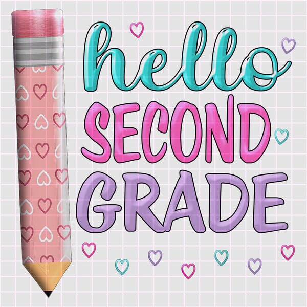 Second Grade - Etsy