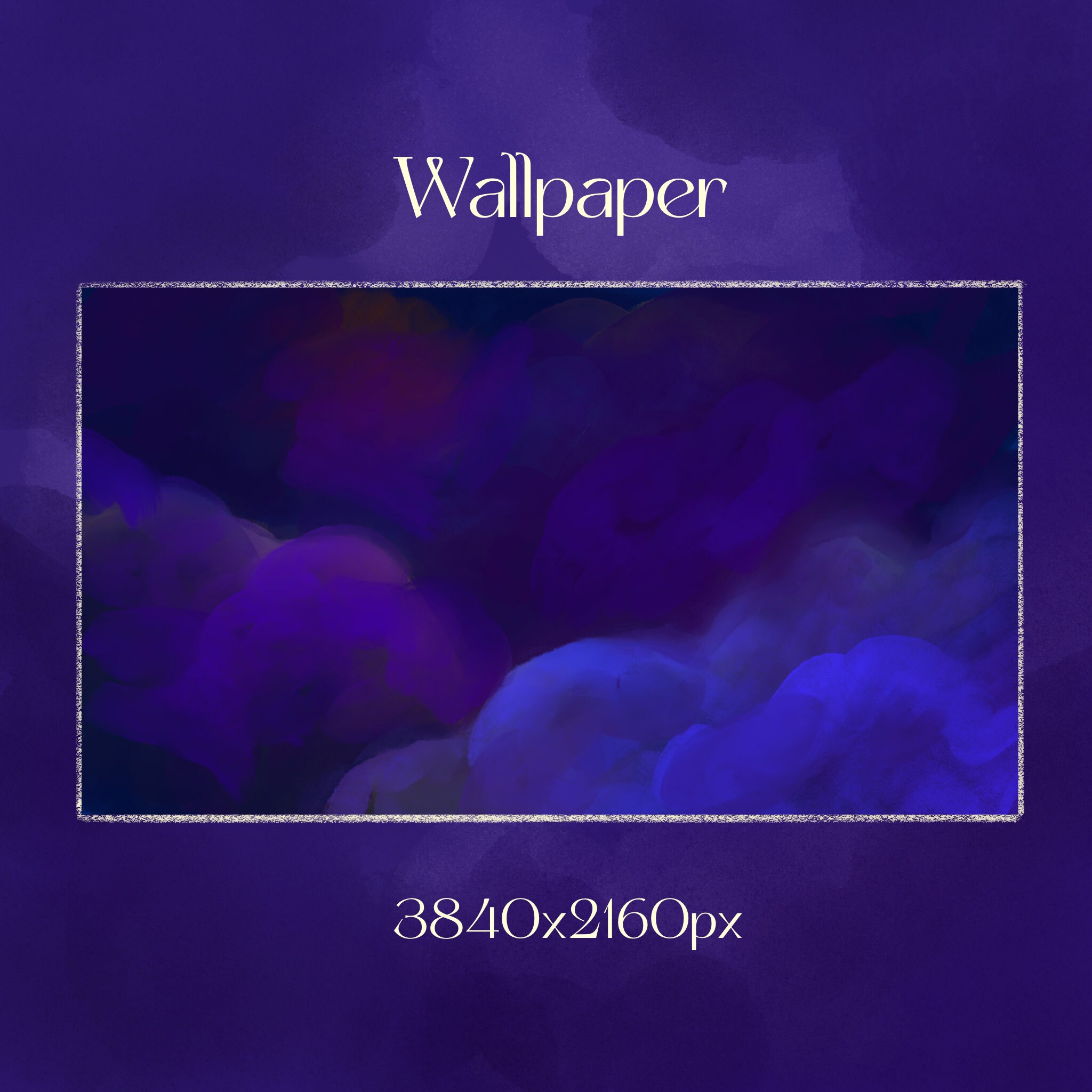 Celestial Desktop Wallpaper and Icon Set Downloadable - Etsy