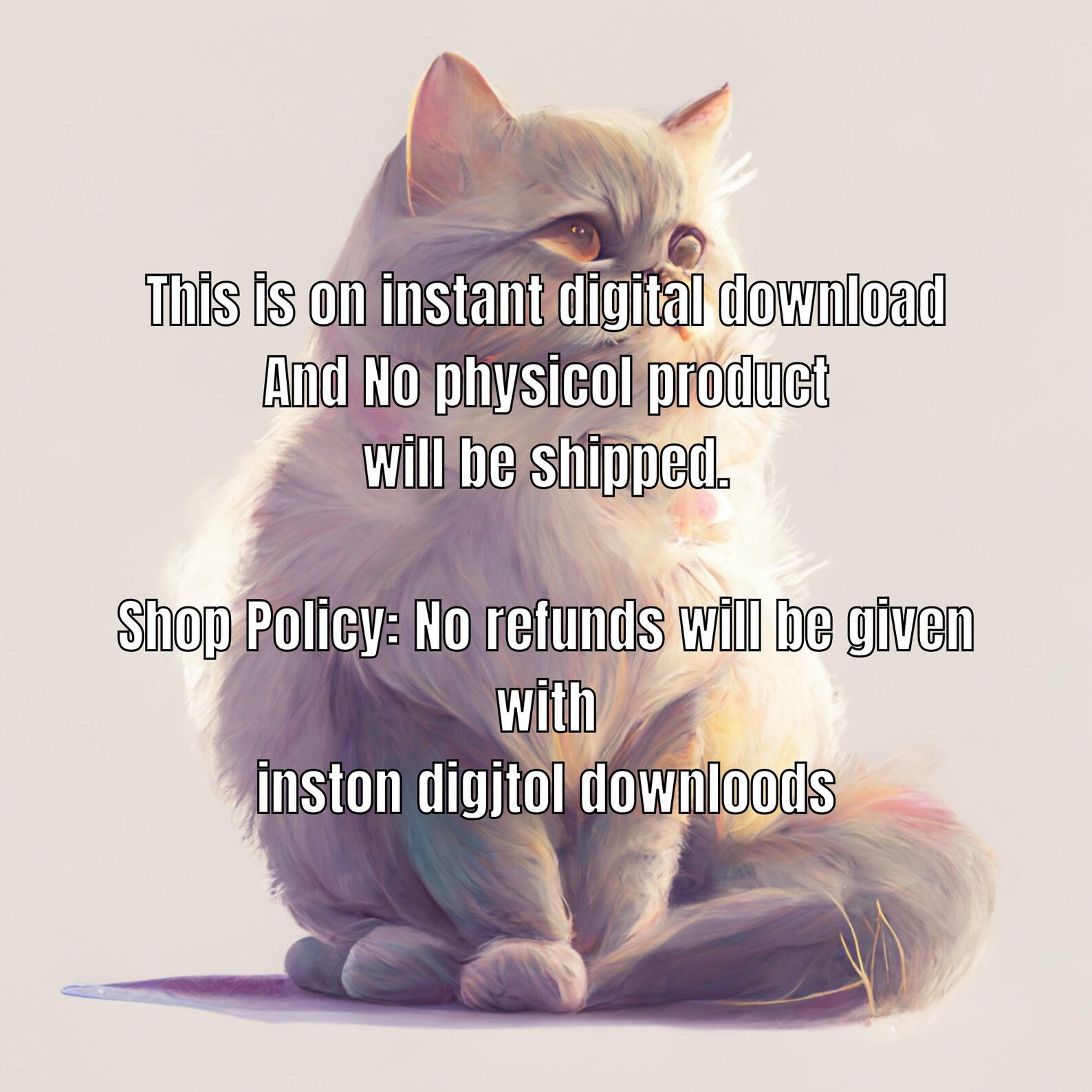 2023 Calendar, Printable, Cat Calendar, 2023 Illustrated Cat Calendar, Minimalist Simple ...