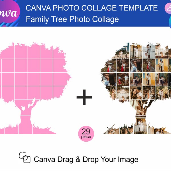 Photo Tree Collage - Etsy