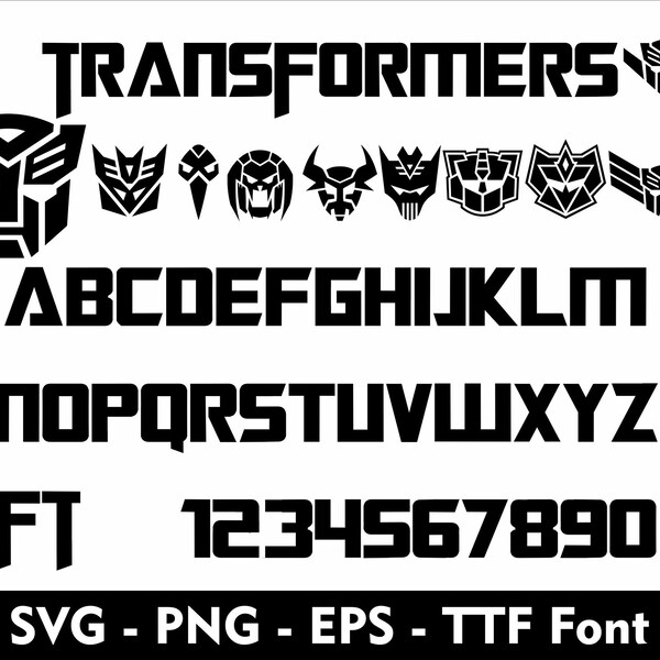 Font Alphabet Letter - Etsy