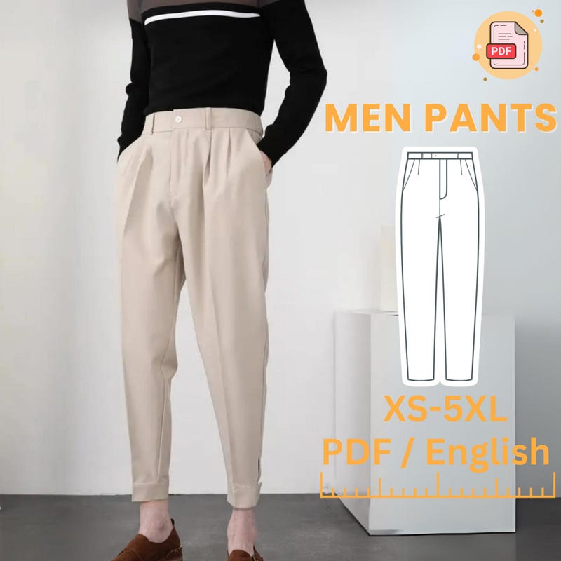 Men Peg Trousers - Etsy