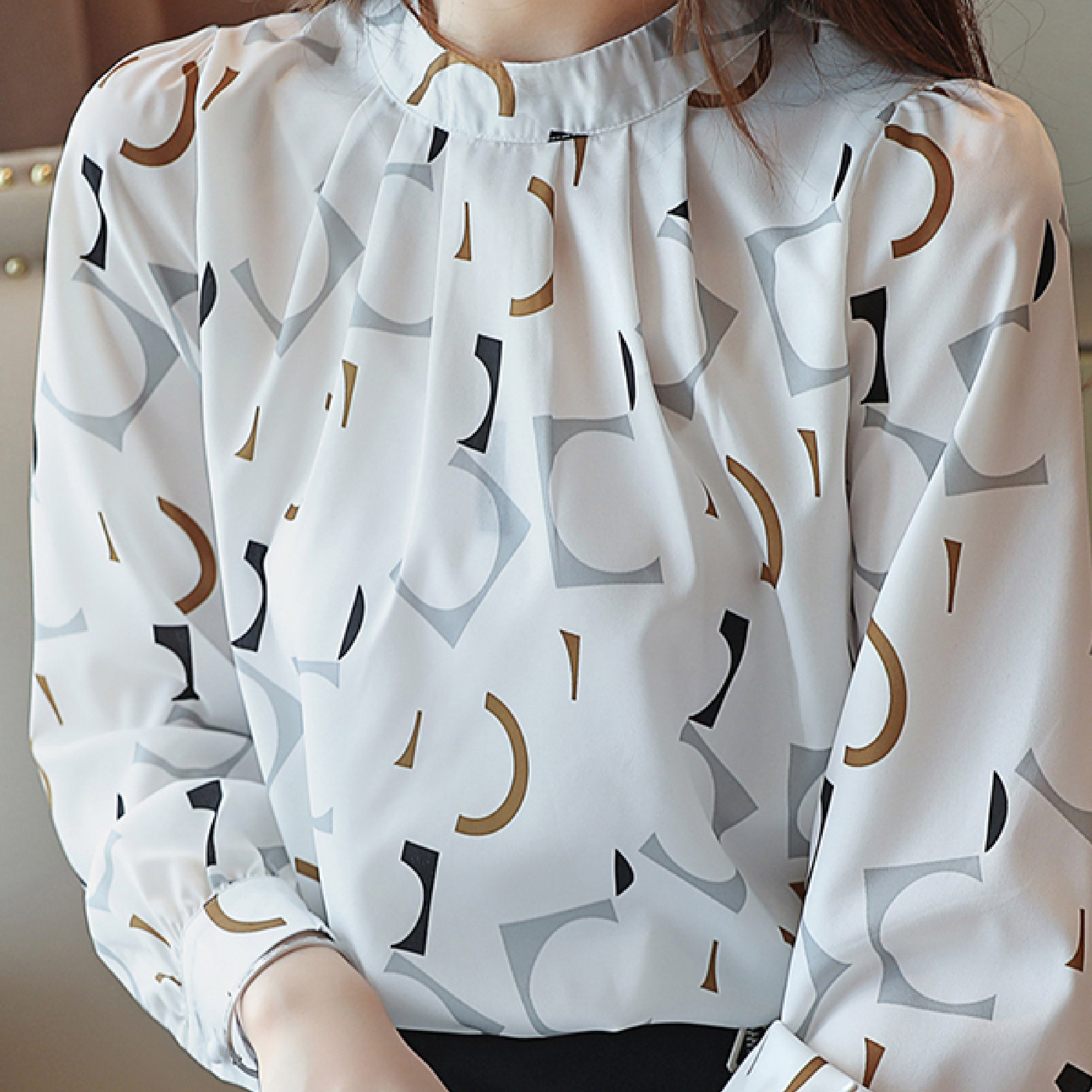 Ruffle Blouse PDF Sewing Pattern Long Sleeve T Shirt Women - Etsy Australia