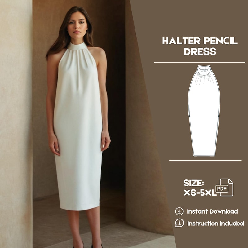 Cocoon Dress Pattern - Etsy