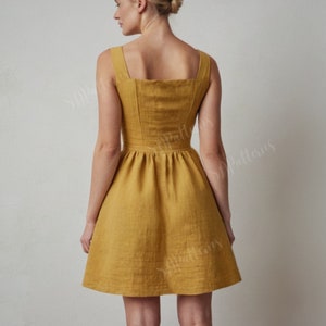 Linen Dress Sewing Pattern , Square Dress Pattern , Summer Dress PDF ...