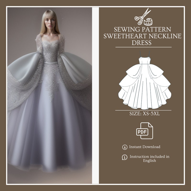 Ball Gown Pattern - Etsy