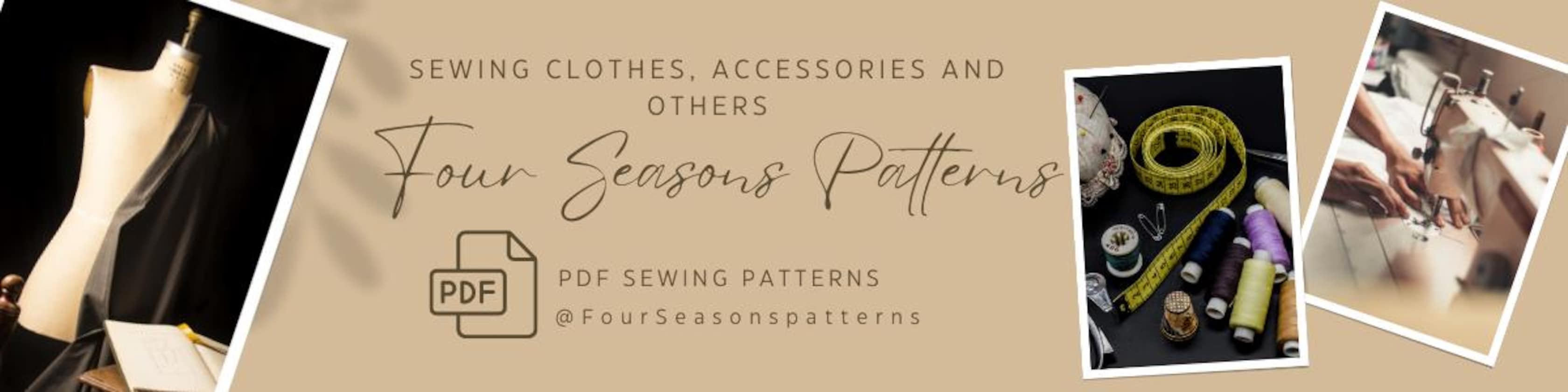 FourSeasonsPatterns - Etsy UK