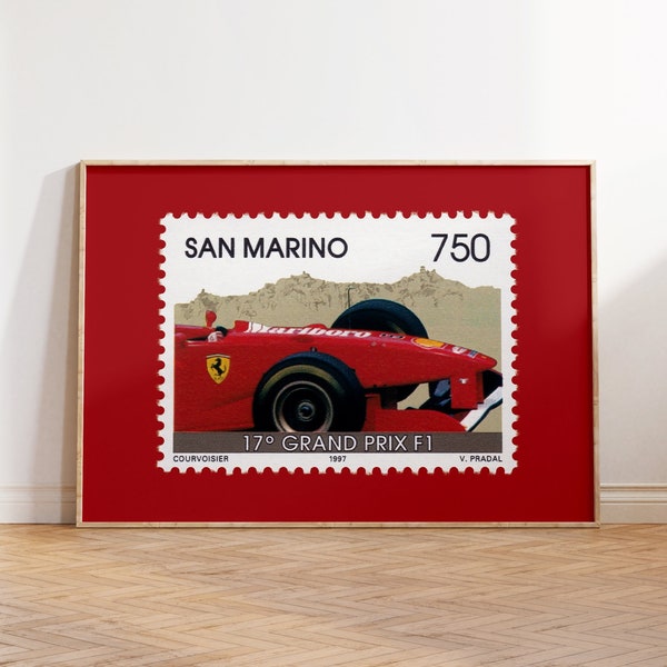 F1 Stamp - Etsy