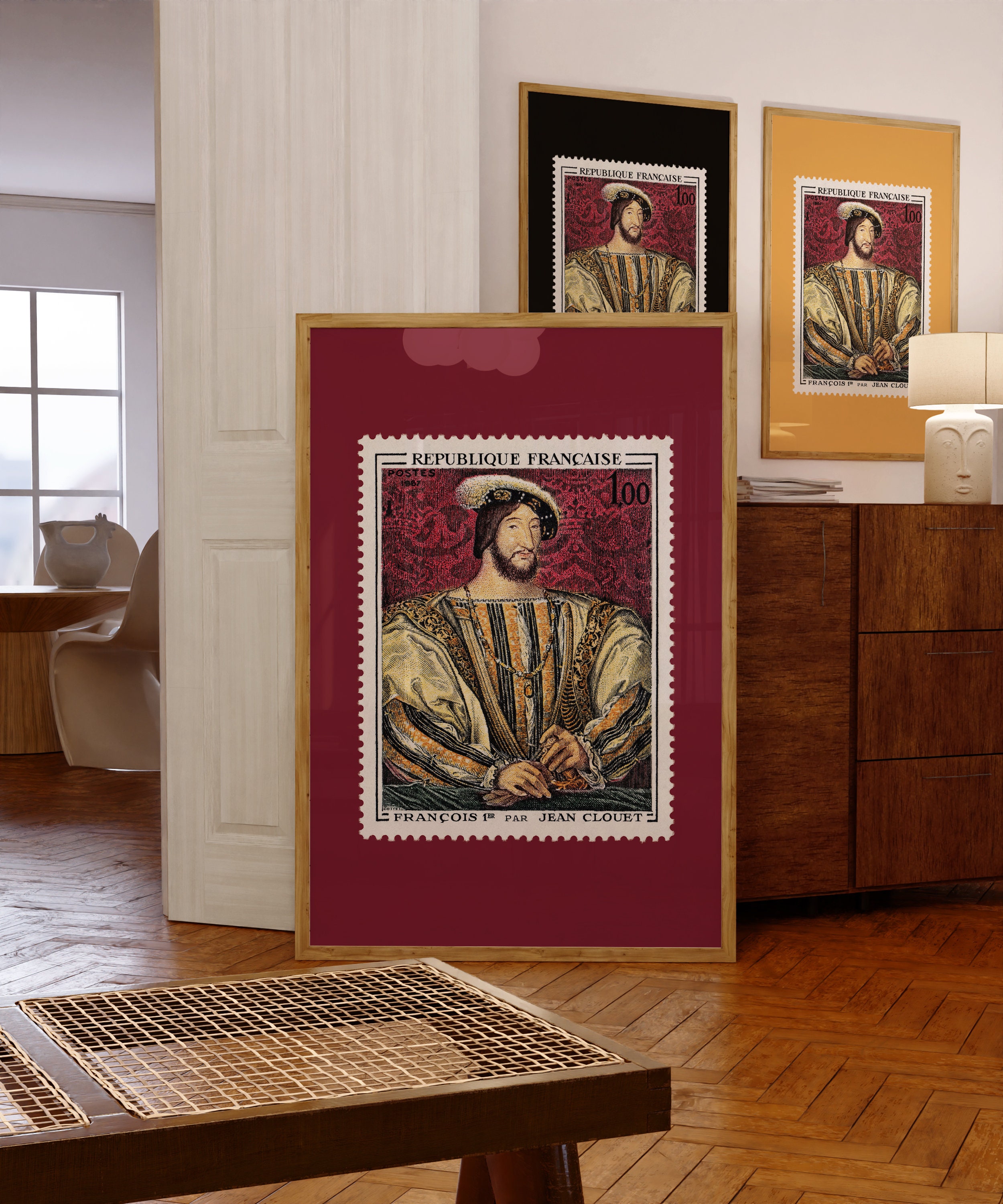 Portrait of Francis I King of France by Jean Clouet Art Print - Etsy